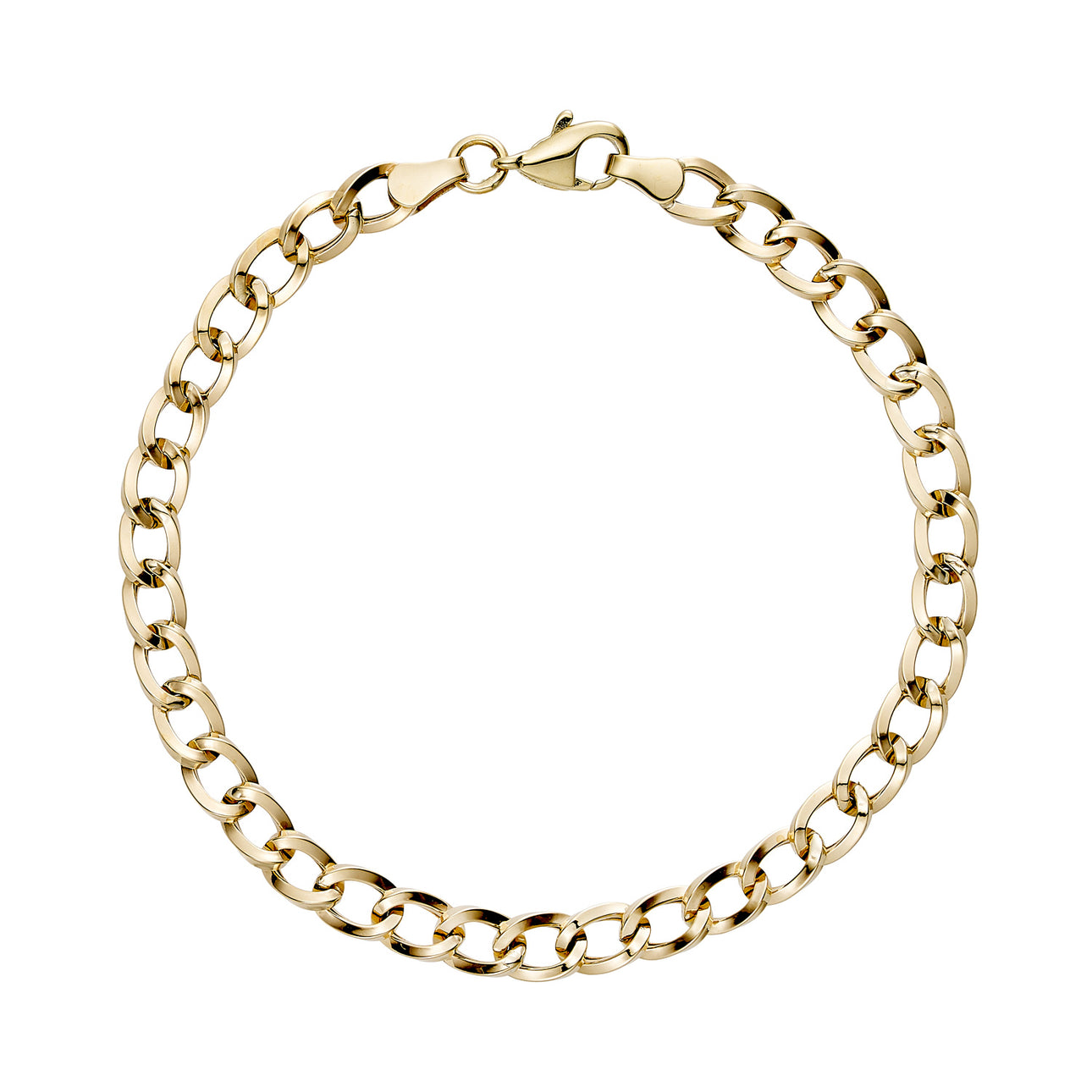 Vibholm GULD - Armbånd m. panser, 19 cm - 8 kt. guld | 3.299,00 kr | Vibholm Guld | Fri fragt ...