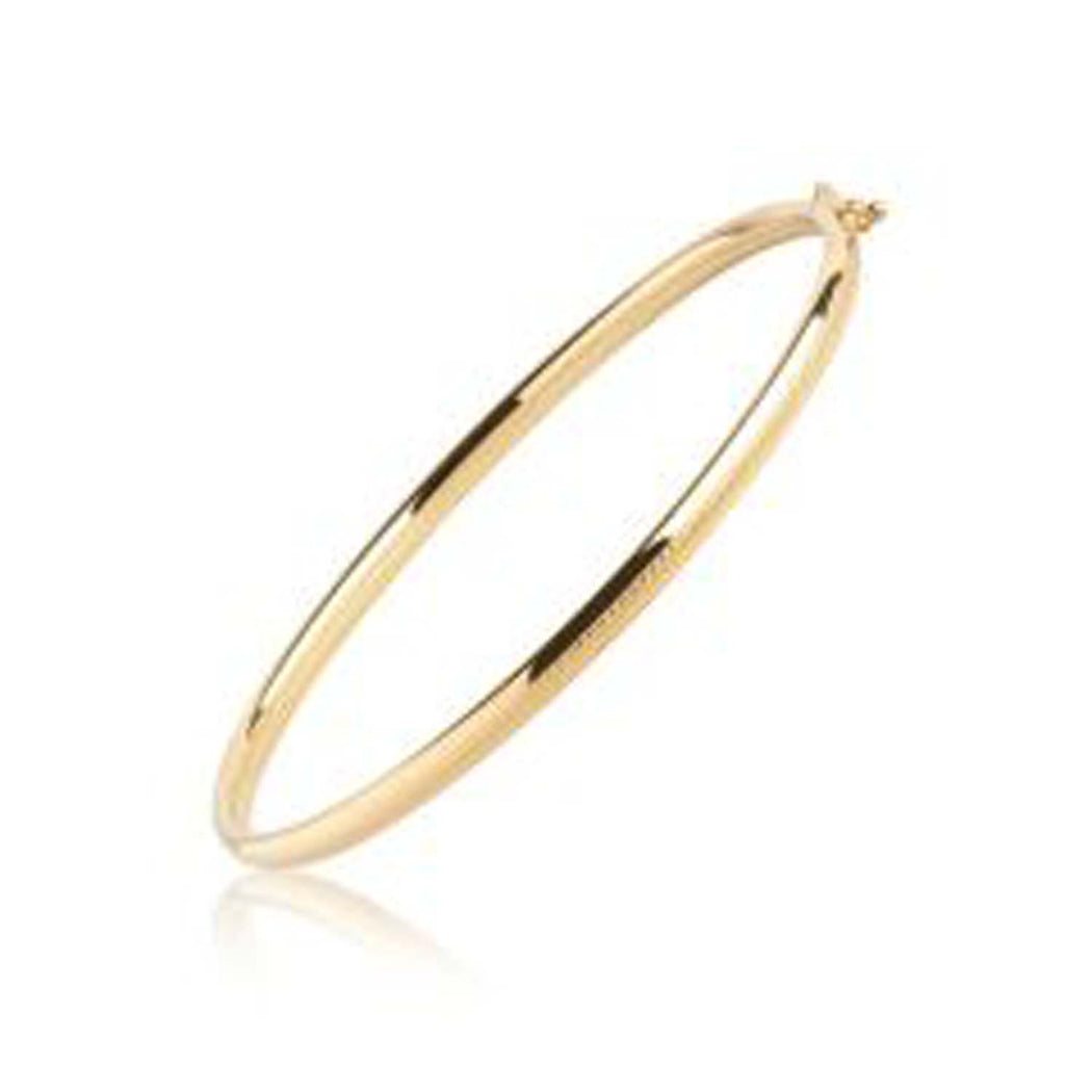 Aveny COLLECTION - Armring m. riller, 3,3 mm - 14 kt. guld | 2.793,00 ...