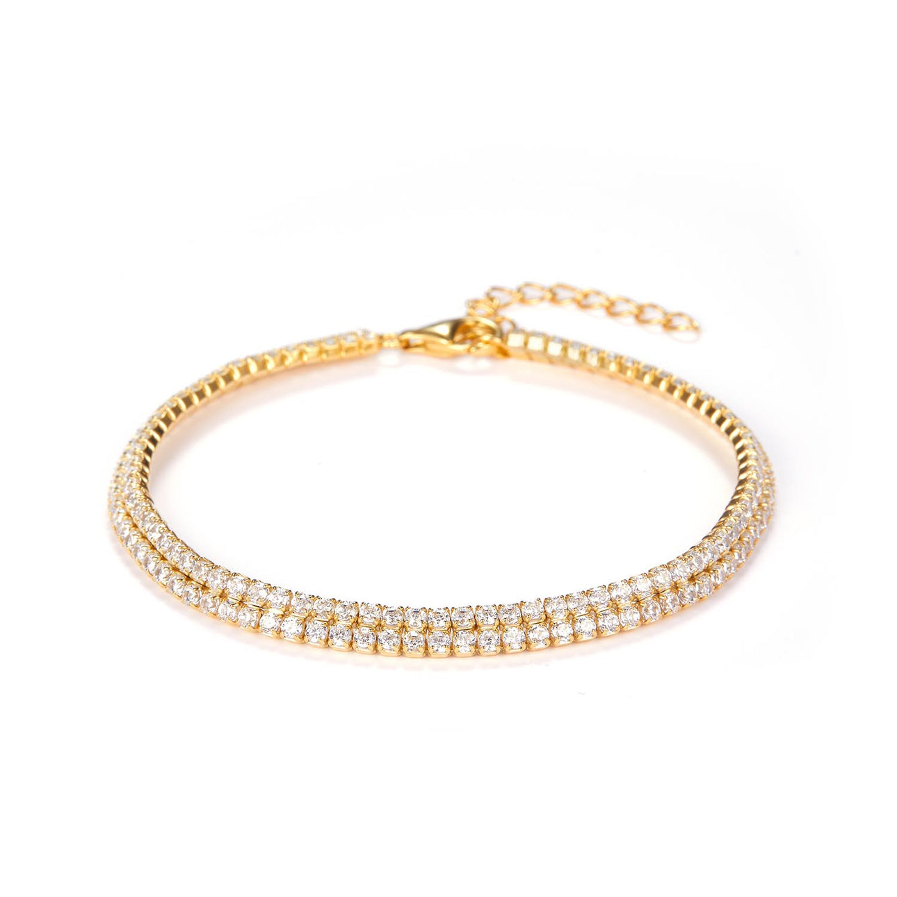 Vibholm X Julie Elgaard - Limited edition Sparkle Double armbånd, zirk
