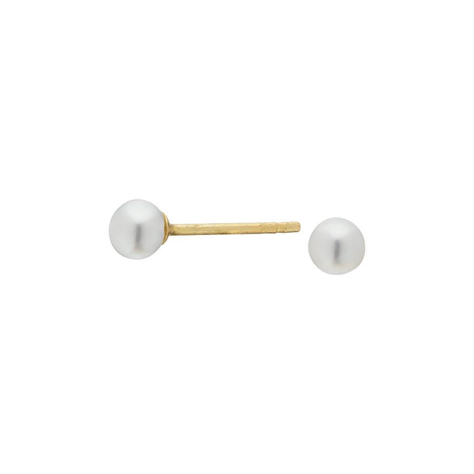 Vibholm GULD - Perle ørestikker 3-6,5 mm - 14 kt. guld | 749,00 kr ...