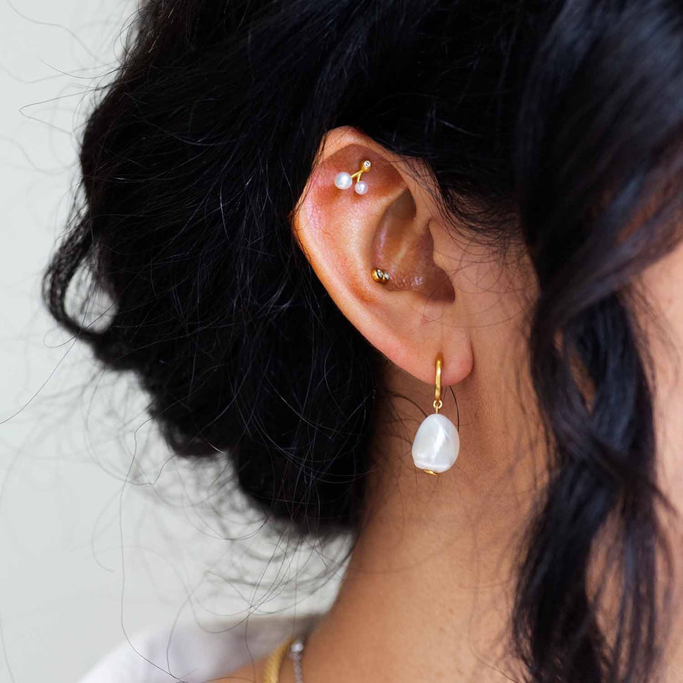 byBiehl - Aura hoops, grande - 4-1511-GP | 695,00 kr | byBiehl | Fri fragt ved køb over 299 kr ...