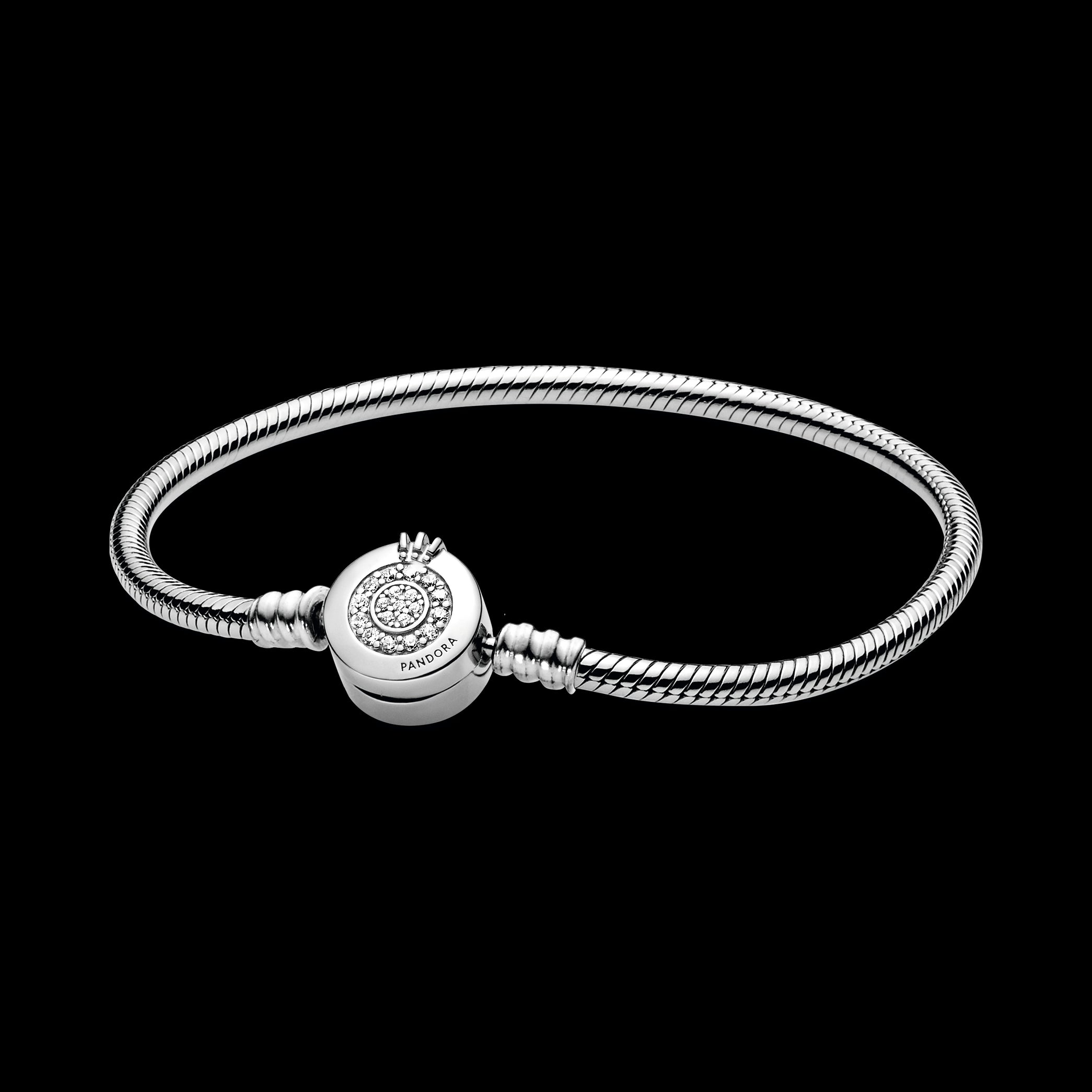 Pandora - Moments Sparkling Crown O armbånd - 599046C01 | 599,00 kr ...