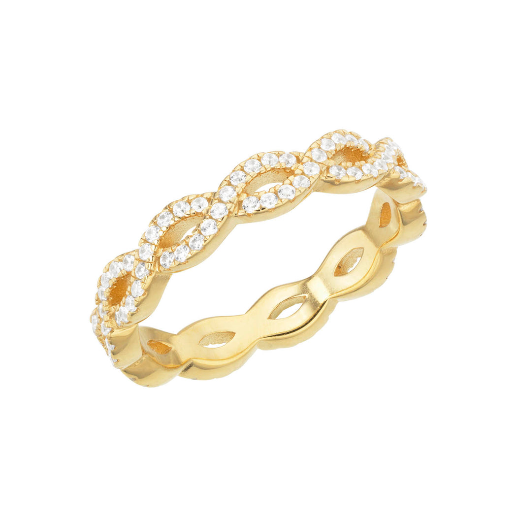 View Jewellery - Forever ring - Forgyldt sølv | 599,00 kr | View ...