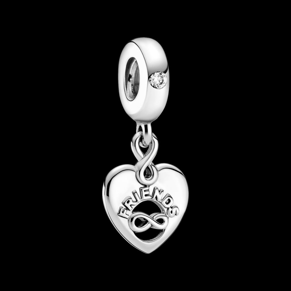Pandora - Friends Forever Heart charm - 799294C01 | 249,00 kr | Pandora ...