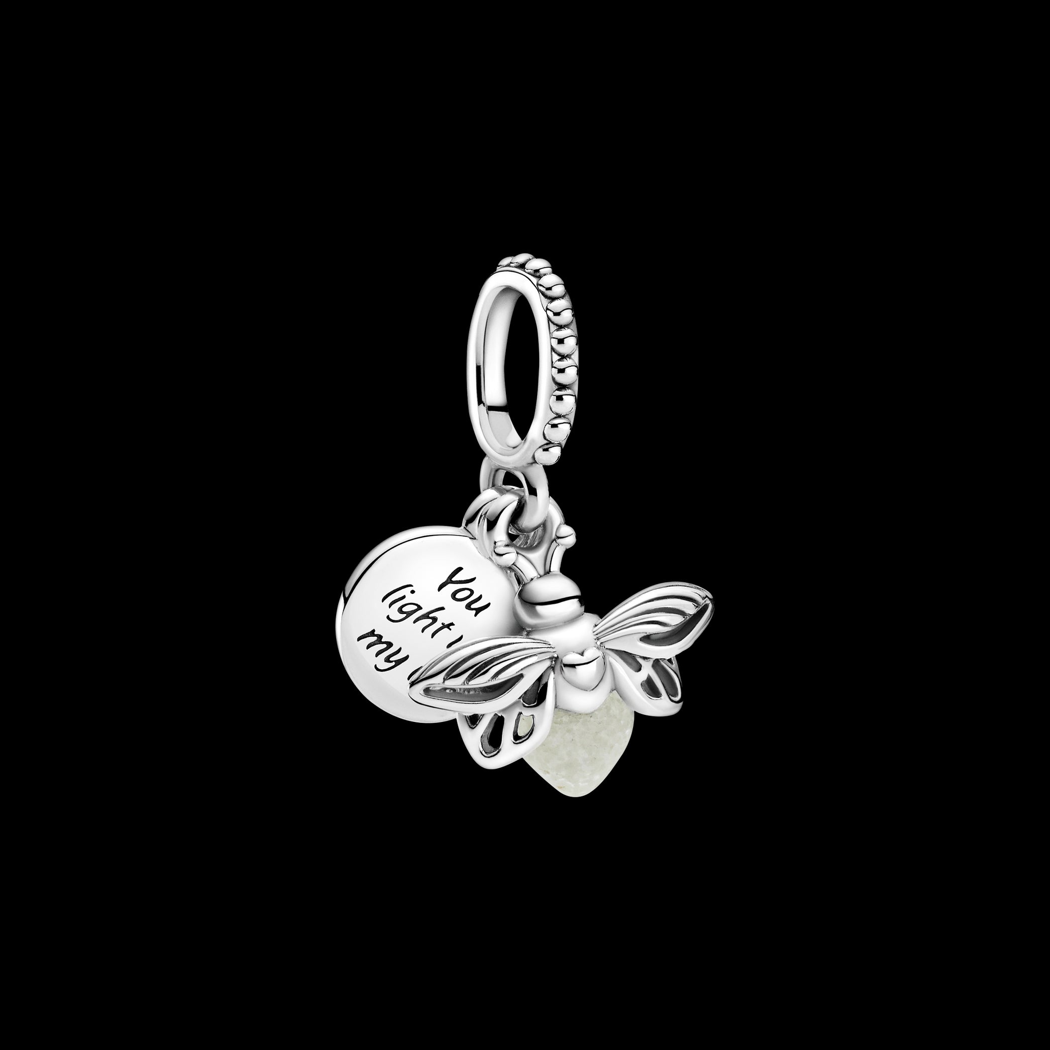 Pandora - Glow-in-the-dark Firefly charm | 499,00 kr | Pandora | Fri ...
