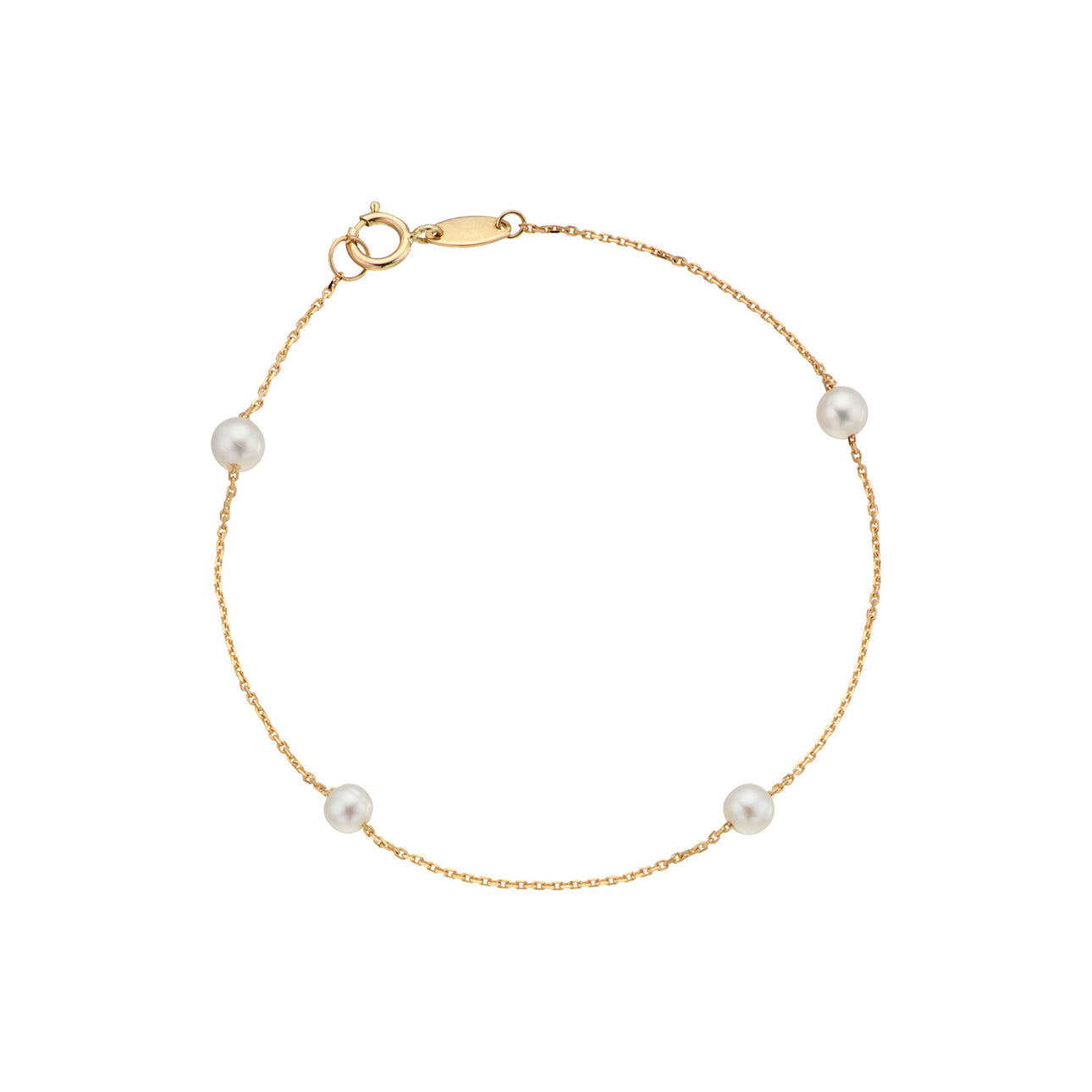 Vibholm GULD - Perle armbånd - 8 kt. guld | 999,00 kr | Vibholm Guld | Fri fragt ved køb over ...