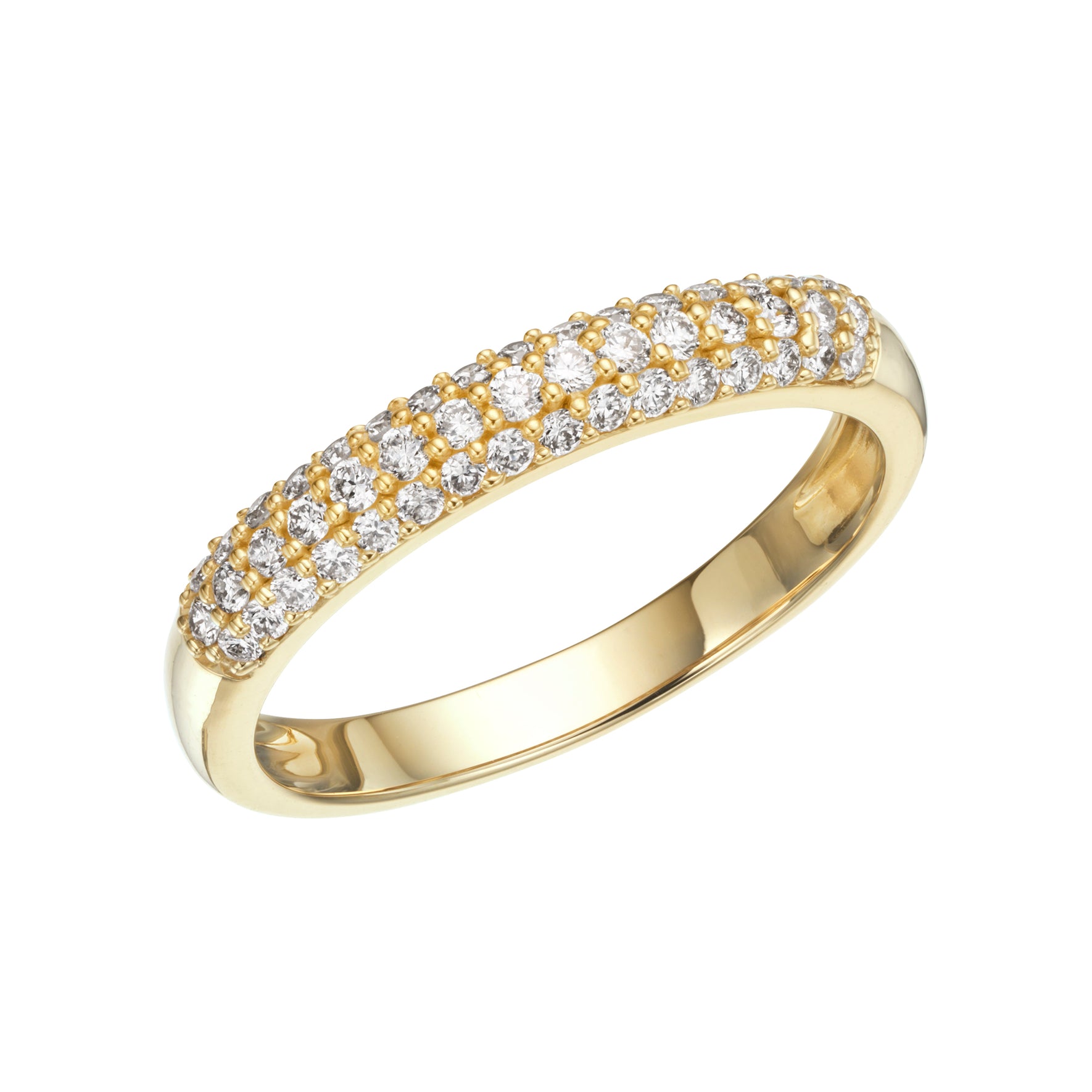 Aveny LUXURY - Páve Ring, 0,40 ct. w/si - 14 kt. guld | 14.999,00 kr ...